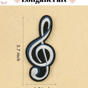 Musical Note Patch, Headphones Patch, Music Patch, Patches for Clothing ...