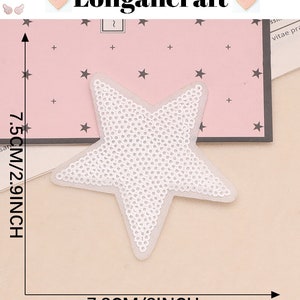Sequin Star Iron on Patch , Glitter Sequins Patch, Iron on Patch - Etsy