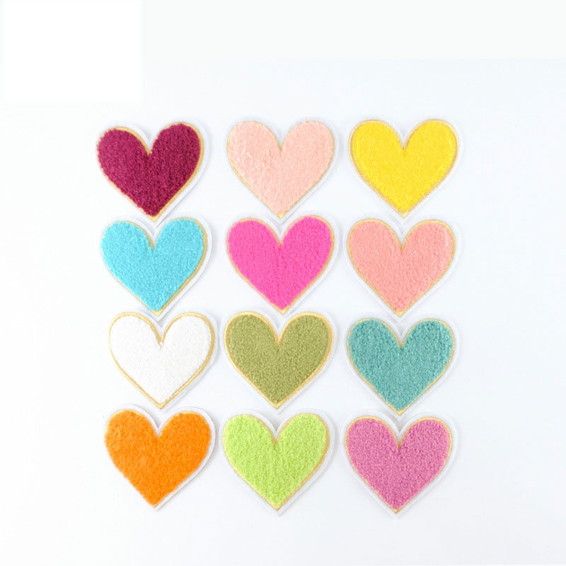 Chenille Hearts - Etsy