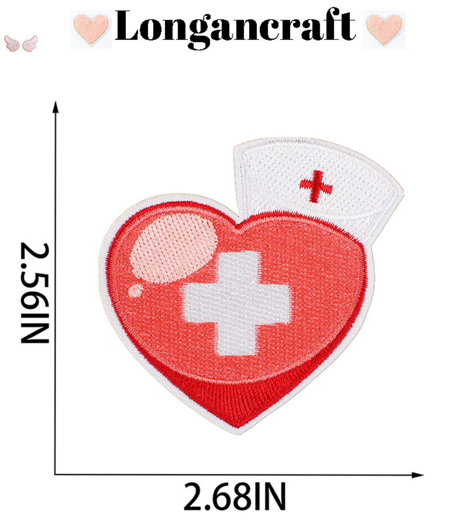 Medical Elements Embroidery Patch, Nurse Patch, Heart Patches, Pill ...