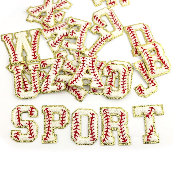 Baseball Letters - Etsy