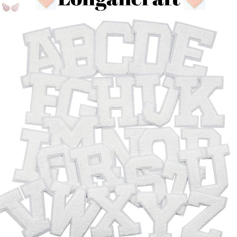 White Patch Letters 3 In - Etsy