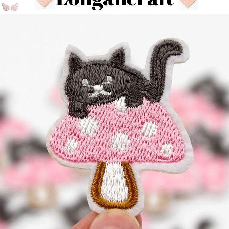 Black Cat Patchs - Etsy