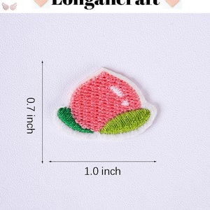 5pcs Fruit Embroidery Patch, Strawberry Patch, Cherry, Orange, Grapes ...