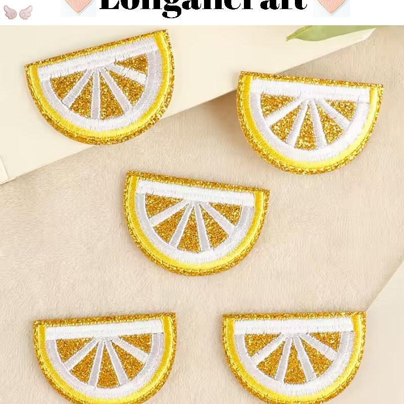 Lemon Applique - Etsy