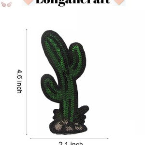 Beach Sequin Patch, Palm Tree Patch, Cactus Patches, Western Patch ...