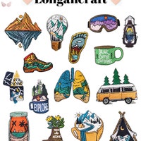 Mountain Embroidery - Etsy