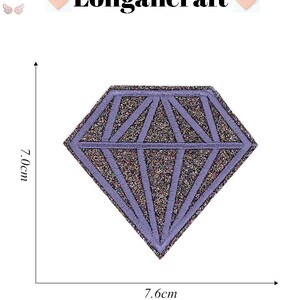 Diamond Patch, Colorful Glitter Diamond Patch for Clothes, Glitter ...