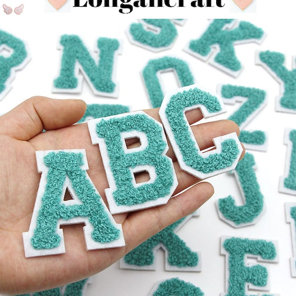 Chenille Letters - Etsy