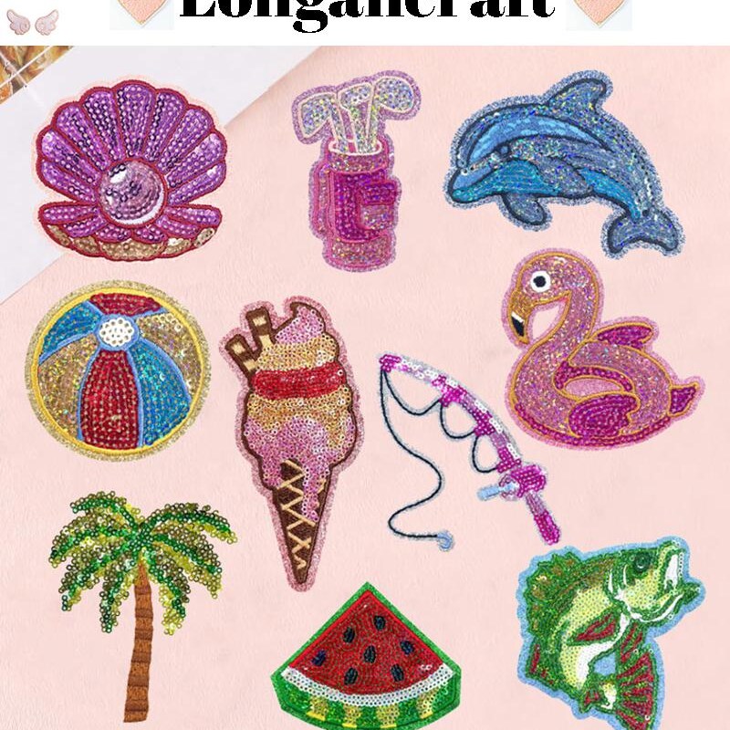 Sequined Patch - Etsy