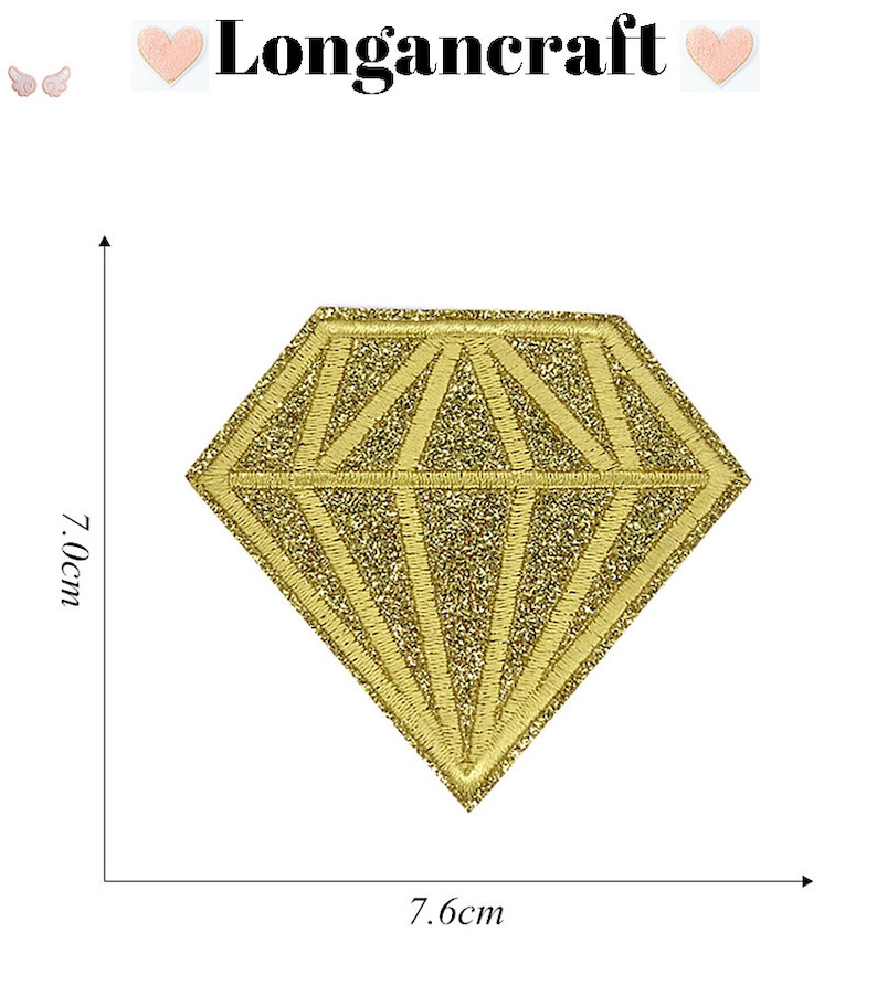 Diamond Patch, Colorful Glitter Diamond Patch for Clothes, Glitter ...