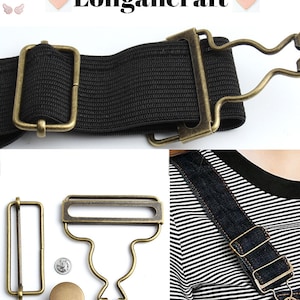 Overalls Buckles, Dungaree Clips, Overalls Buckle With Adjustable ...