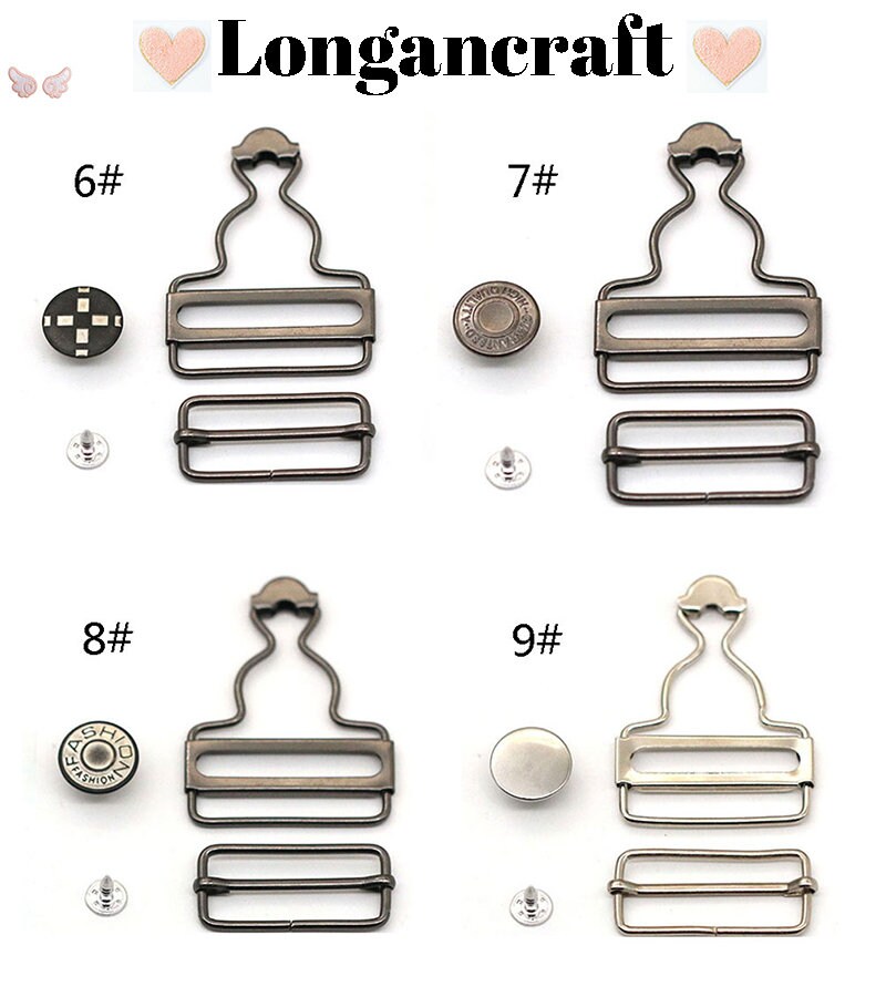 Overalls Buckles, Dungaree Clips, Overalls Buckle With Adjustable ...