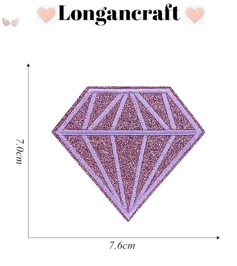 Diamond Patch, Colorful Glitter Diamond Patch for Clothes, Glitter ...