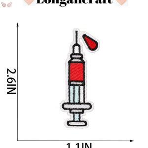 Medical Elements Embroidery Patch, Nurse Patch, Heart Patches, Pill Patch, Stethoscope Patch ...