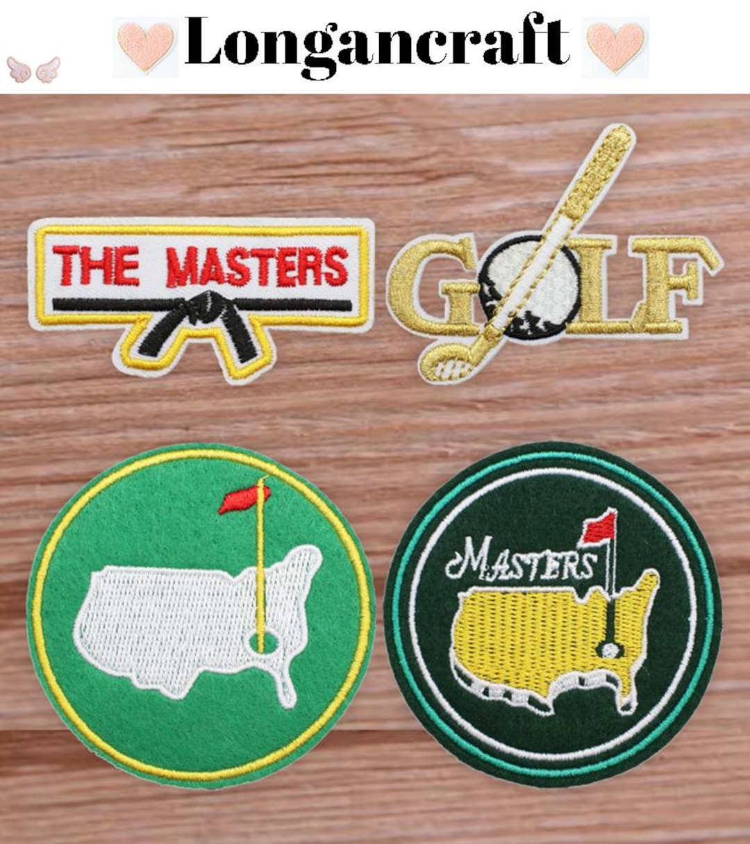 Golf Ball Embroidered Patch, Golf Hole in One Patches, Sports Iron on ...