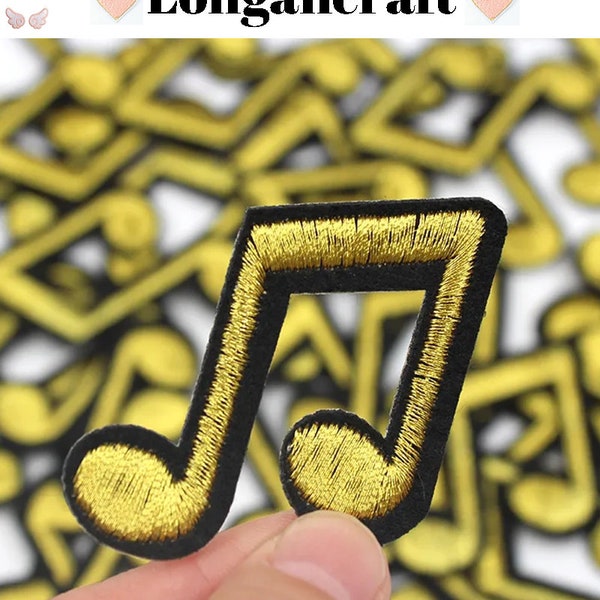 Music Notes Applique - Etsy