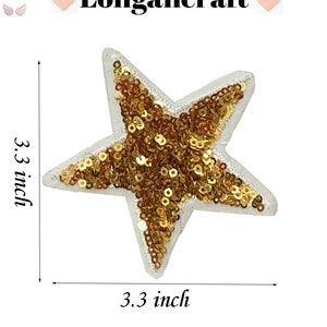 Star Sequin Patch, Heart Patch, Lip Patch, DIY Patch. Iron on Patches - Etsy