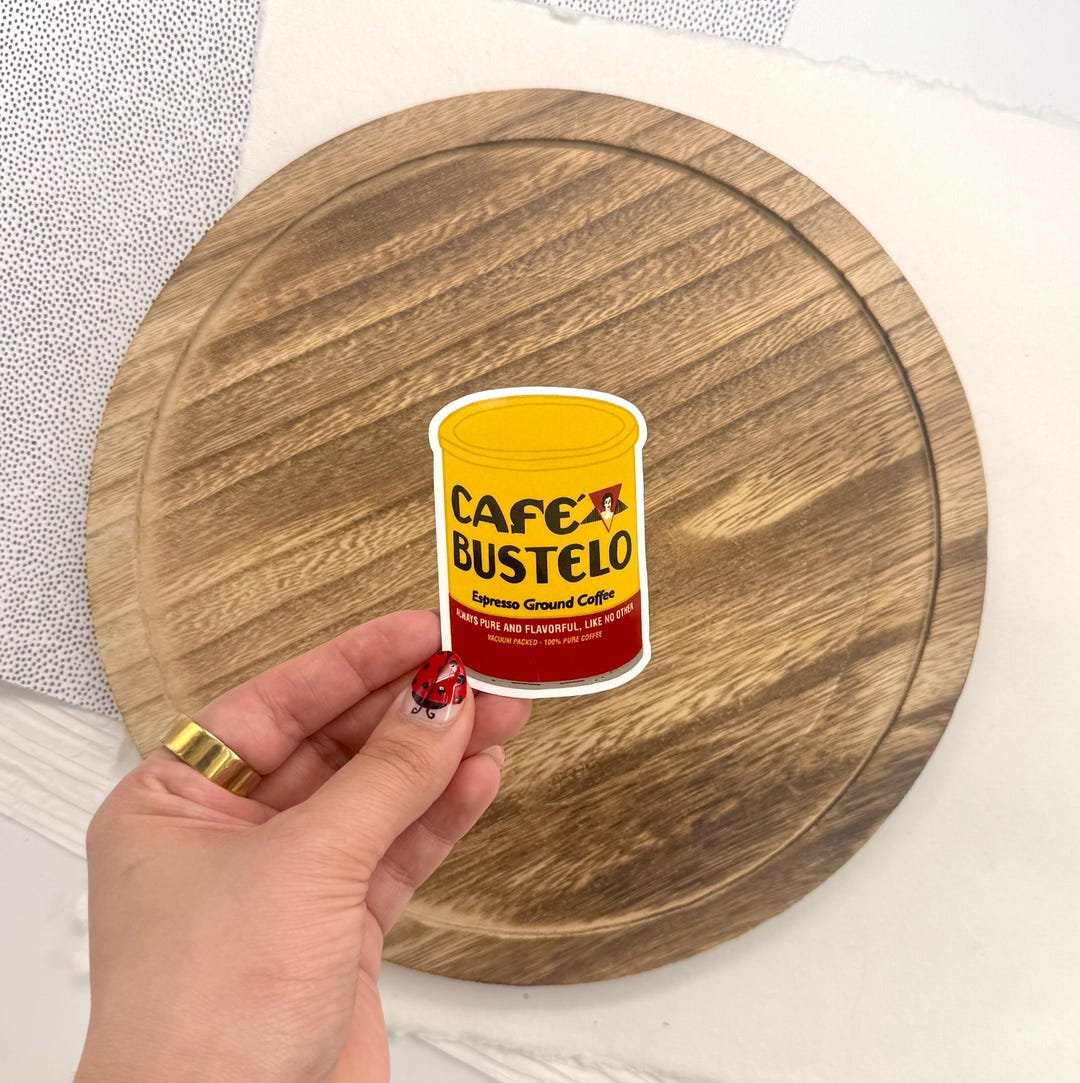 Cafe Bustelo Sticker, Boricua Sticker, Puerto Rican Coffee Sticker ...