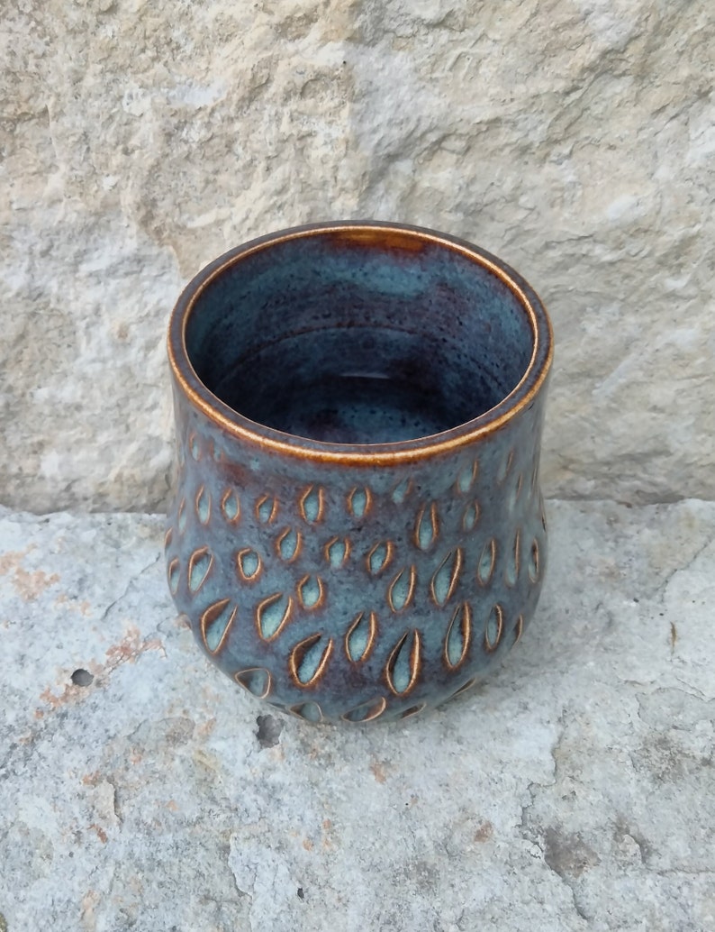 Handmade Ceramic Bamboo Planter Earth - Etsy