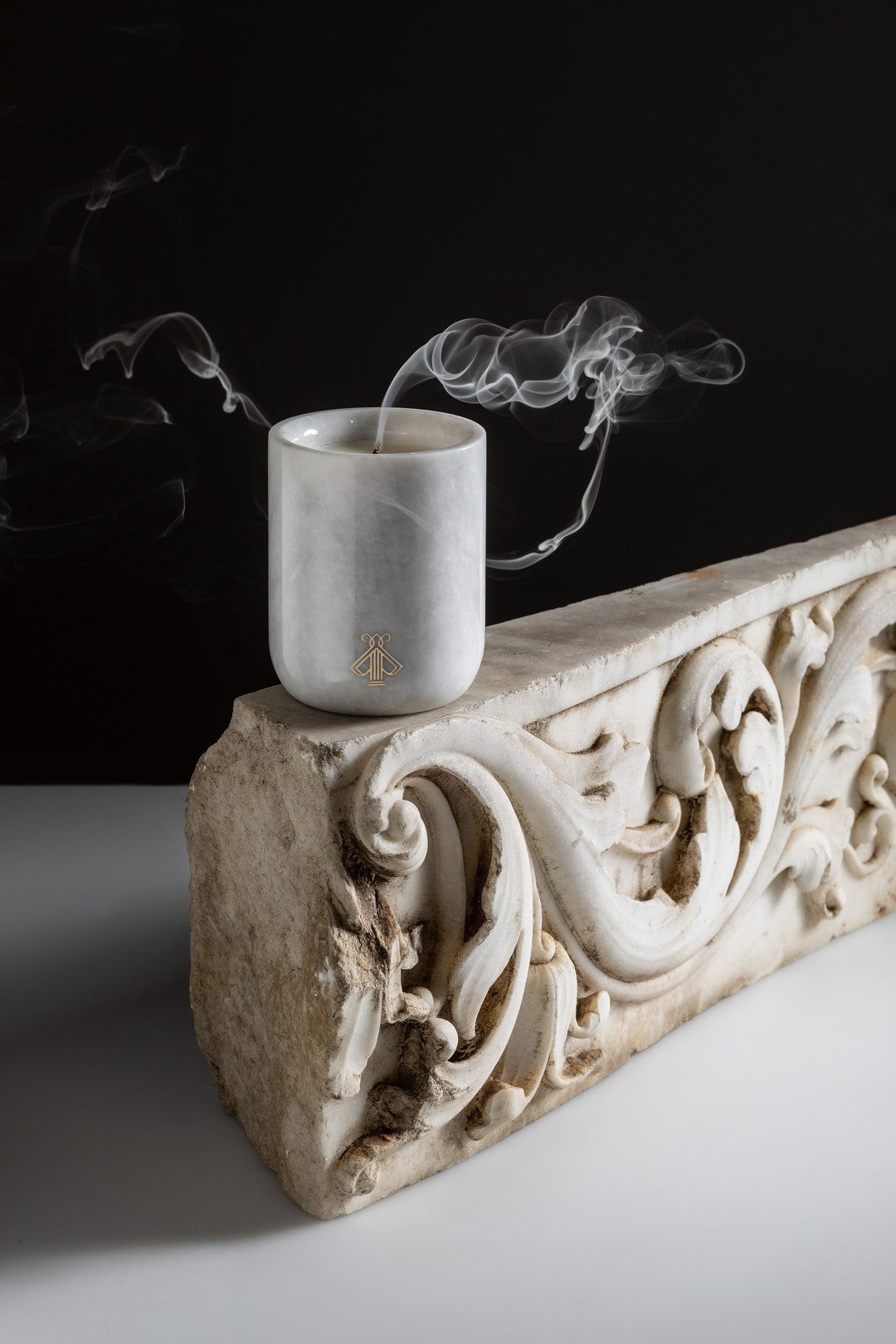 White Marble Scented Candles, Natural Marble Candles - Etsy