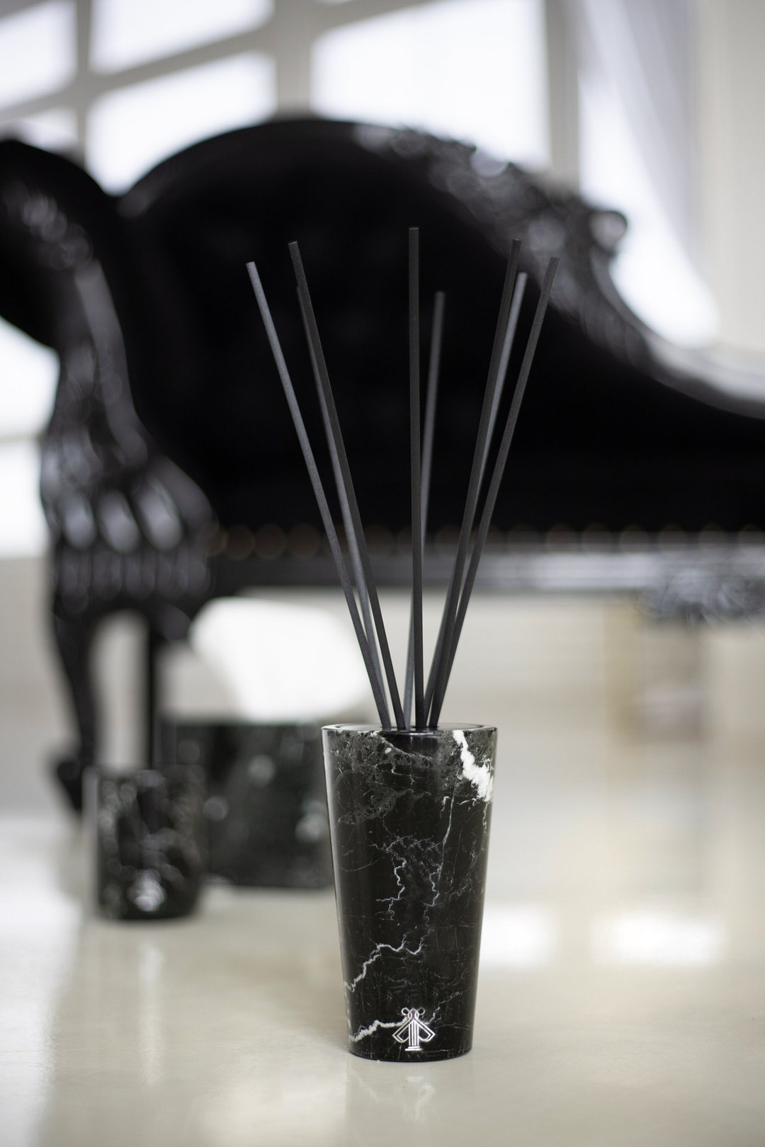 Black & White Marble Diffuser, Luxury Marble Diffuser - Etsy