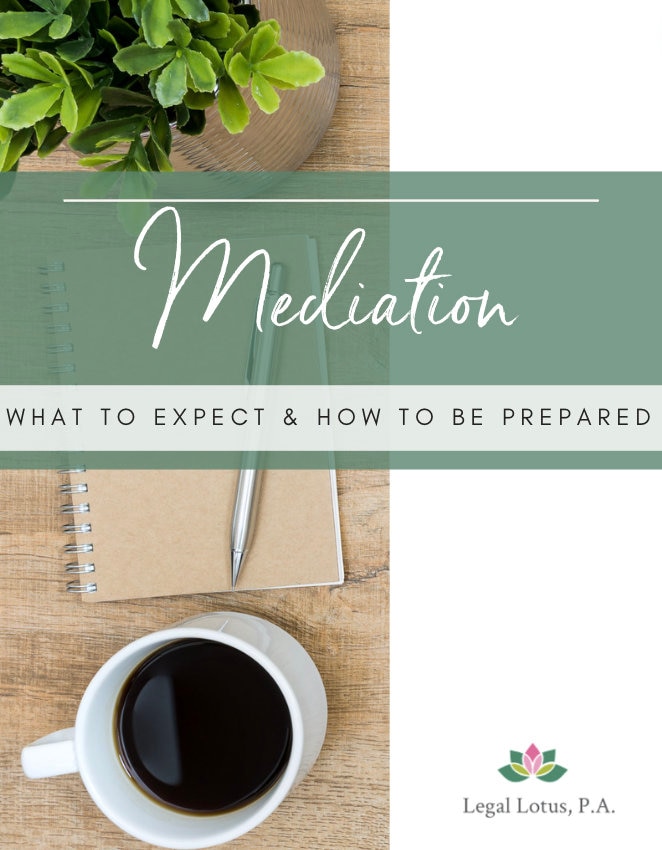 Mediation Prep Fillable Workbook Guide for Family Law Cases - Etsy