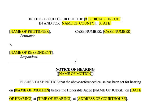 Motion to Enforce Child Support Payments Mother's Failure to Pay Child ...