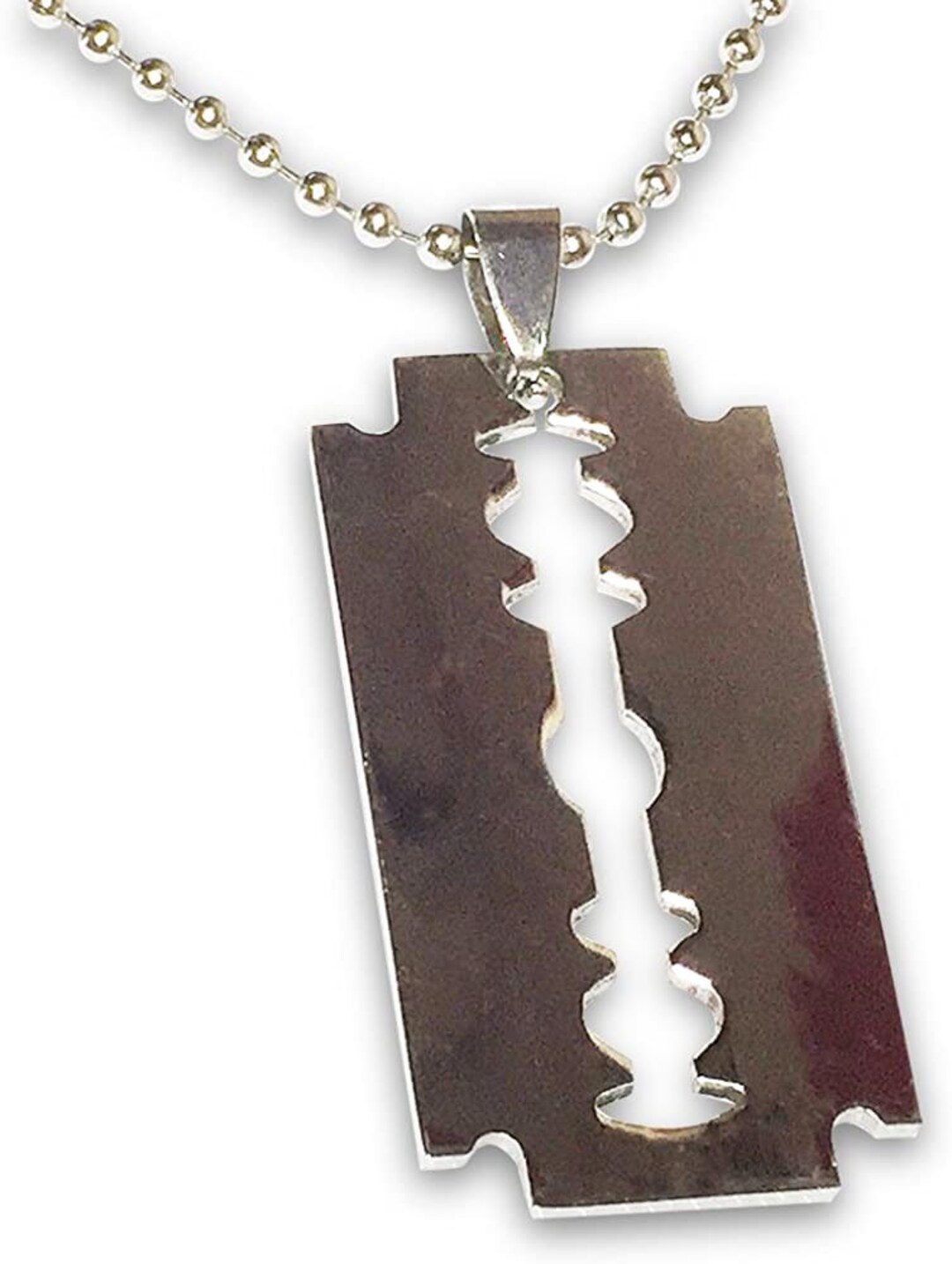 Peaky Blinders Stainless Steel Razor Cosplay Necklace.ball Chain - Etsy UK
