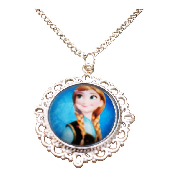 Frozen Anna Necklace - Etsy