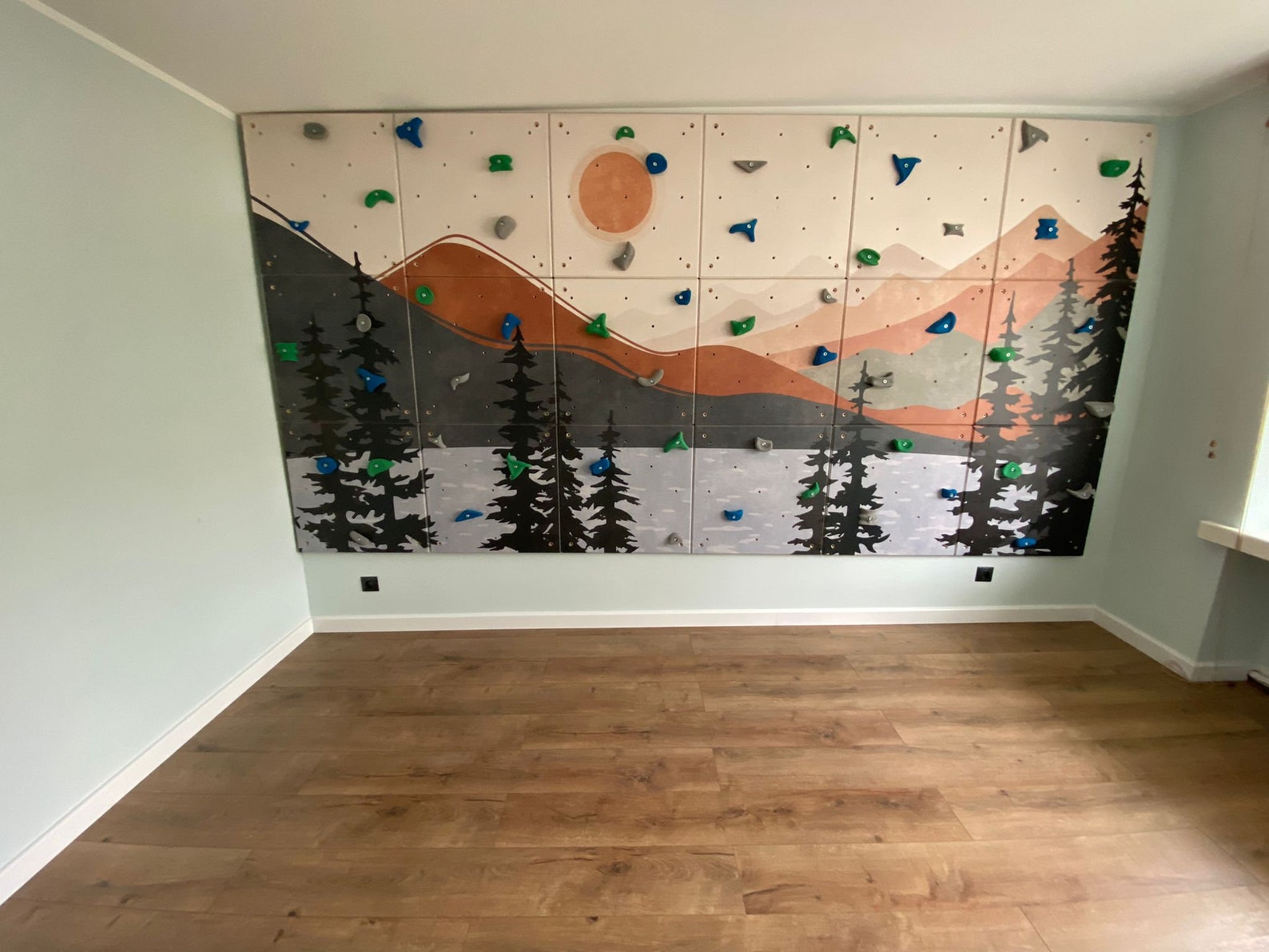 Kids Climbing Wall, Montessori Climber, Toddler Climber, Toddler ...