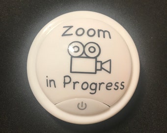 Meeting in Progress Sign Light - Etsy