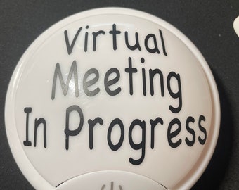 Virtual Meeting in Progress Remote Controlled LED Light, Night Light ...
