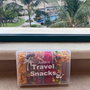 Snack Travel Box - Etsy