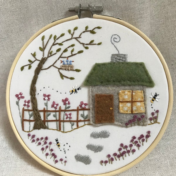Cottage Embroidery - Etsy