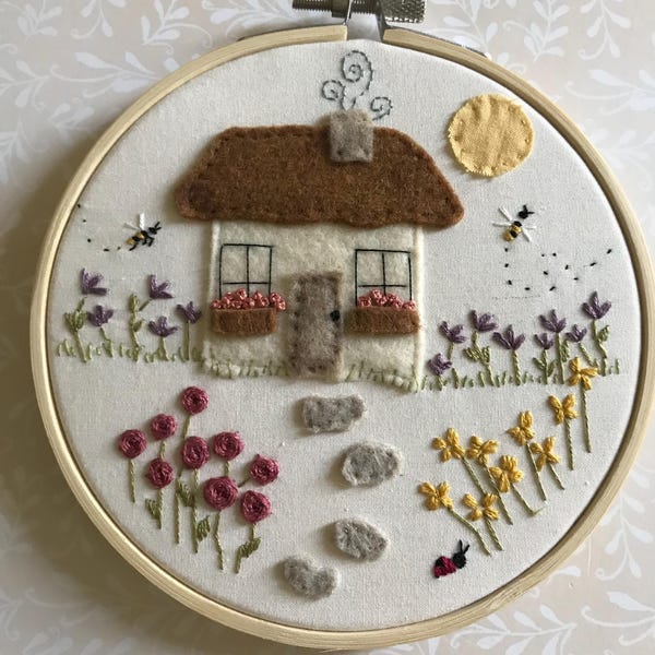 Cottage Embroidery - Etsy