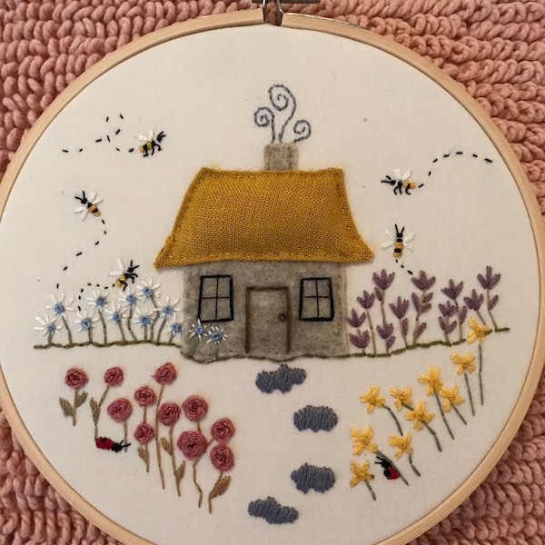 Cottage Embroidery - Etsy