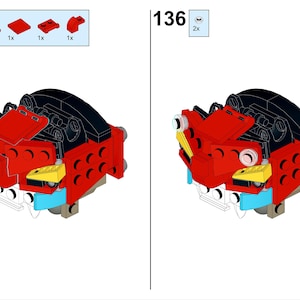 Gurren Lagann & Lazengann DUAL PACK Custom Building Instructions - Etsy