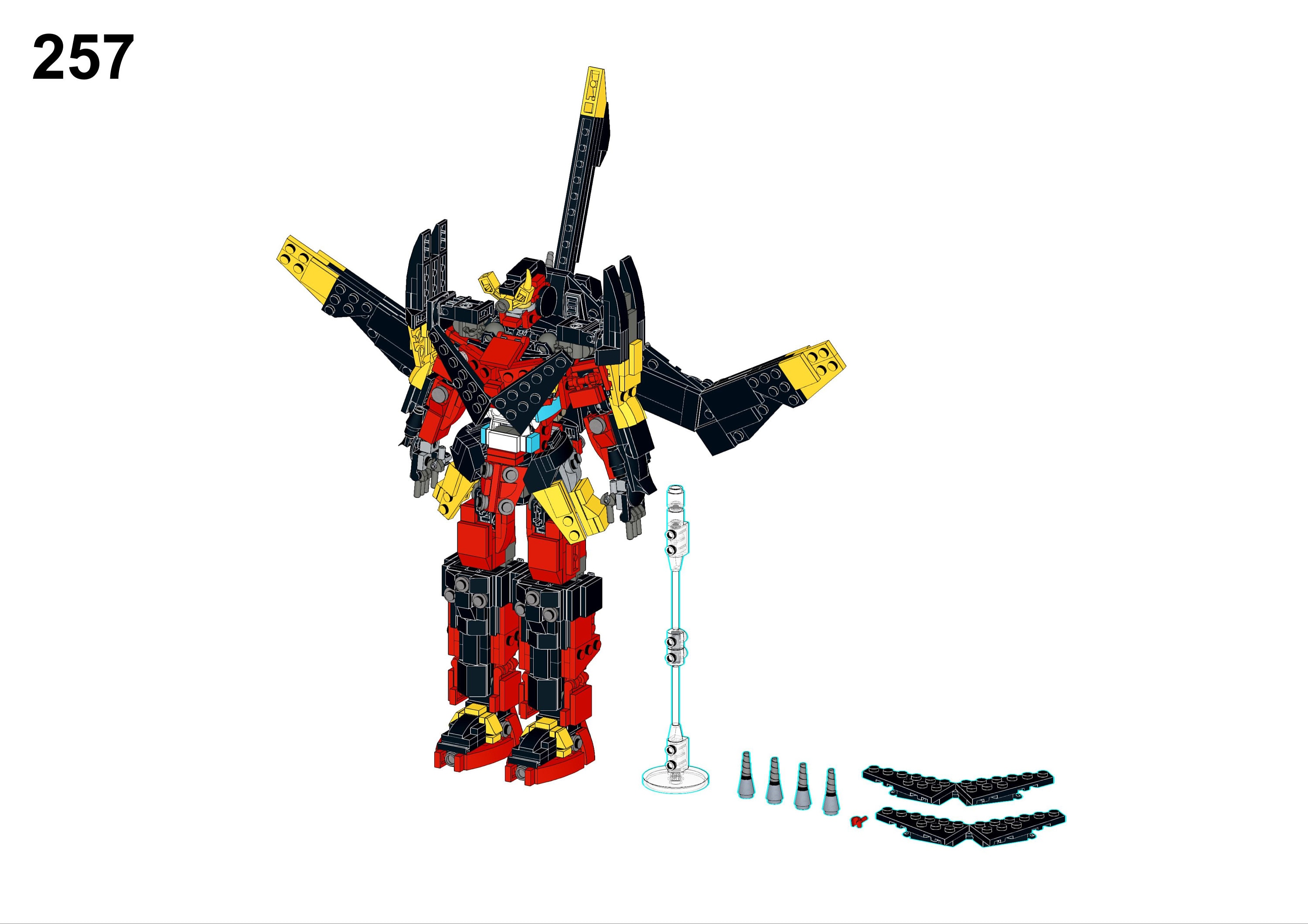 Gurren Lagann Custom Building Instructions - Etsy