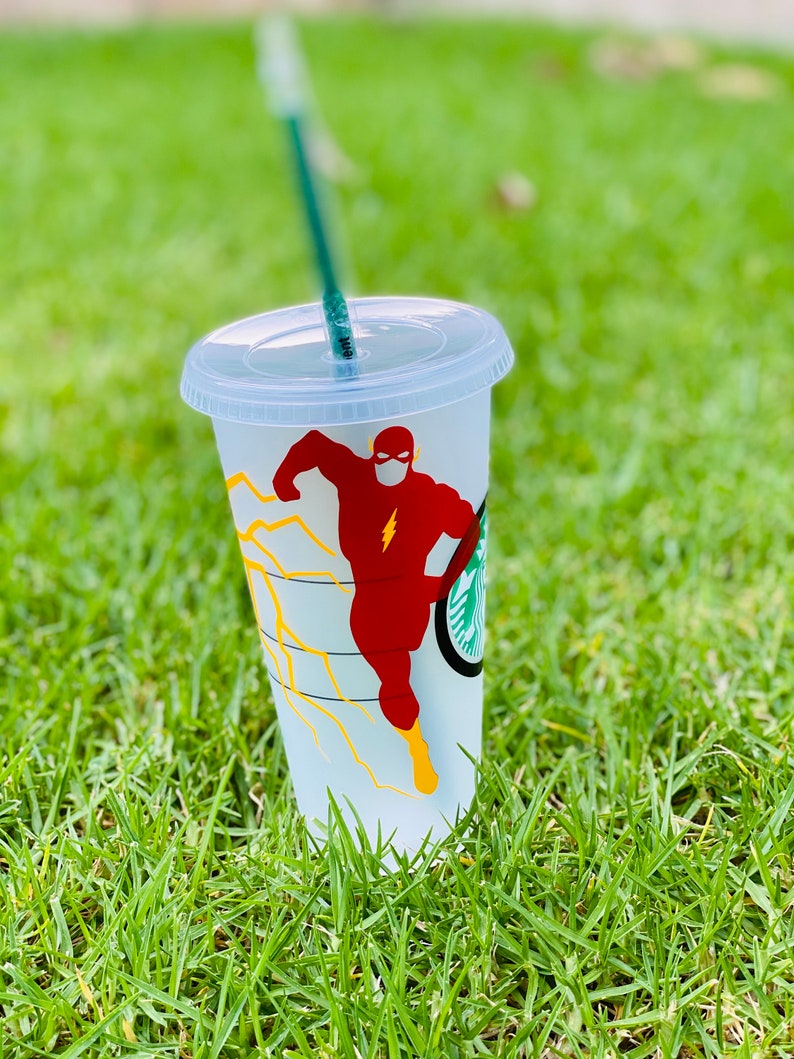 Superhero Starbucks Cup - Etsy