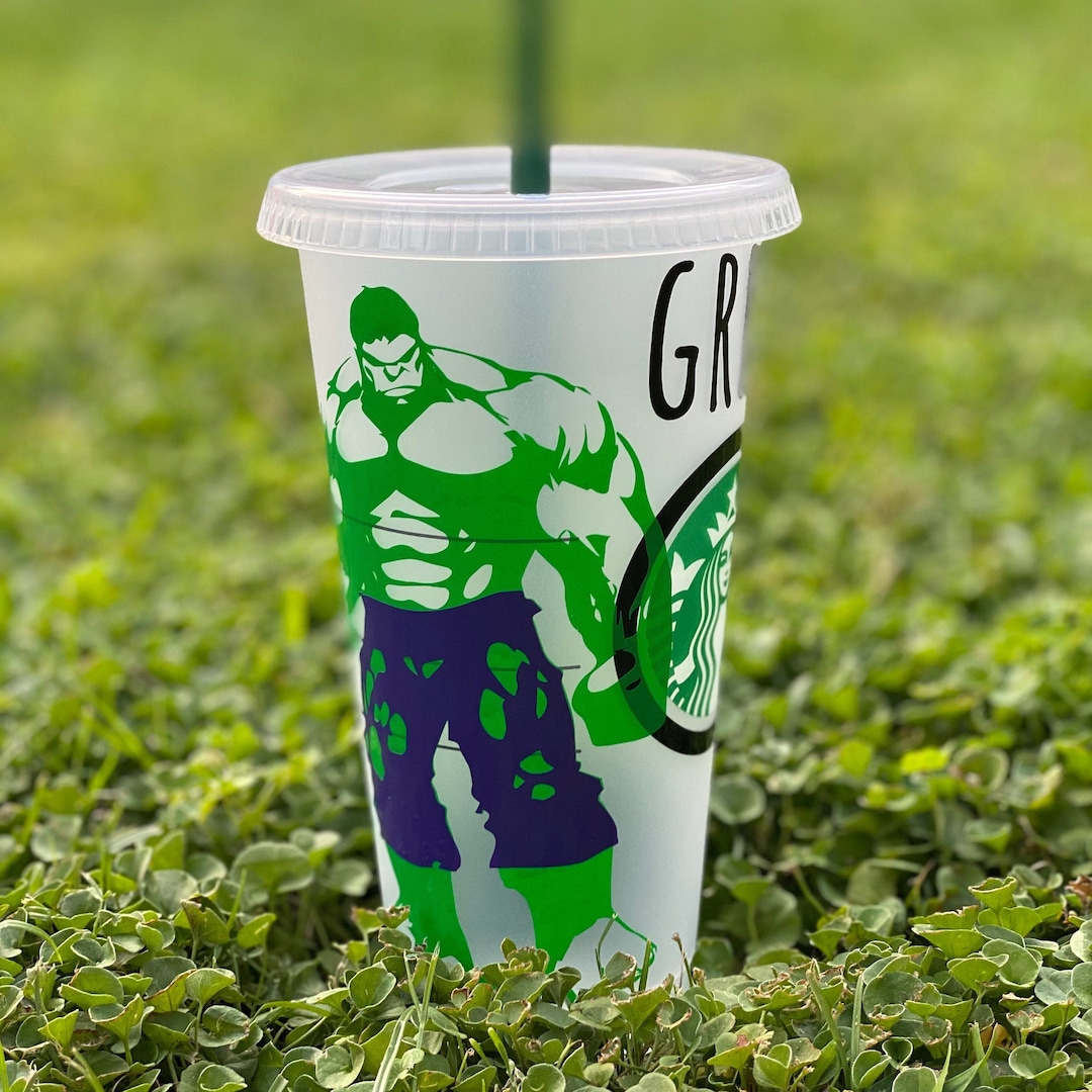 Superhero Starbucks Cup - Etsy
