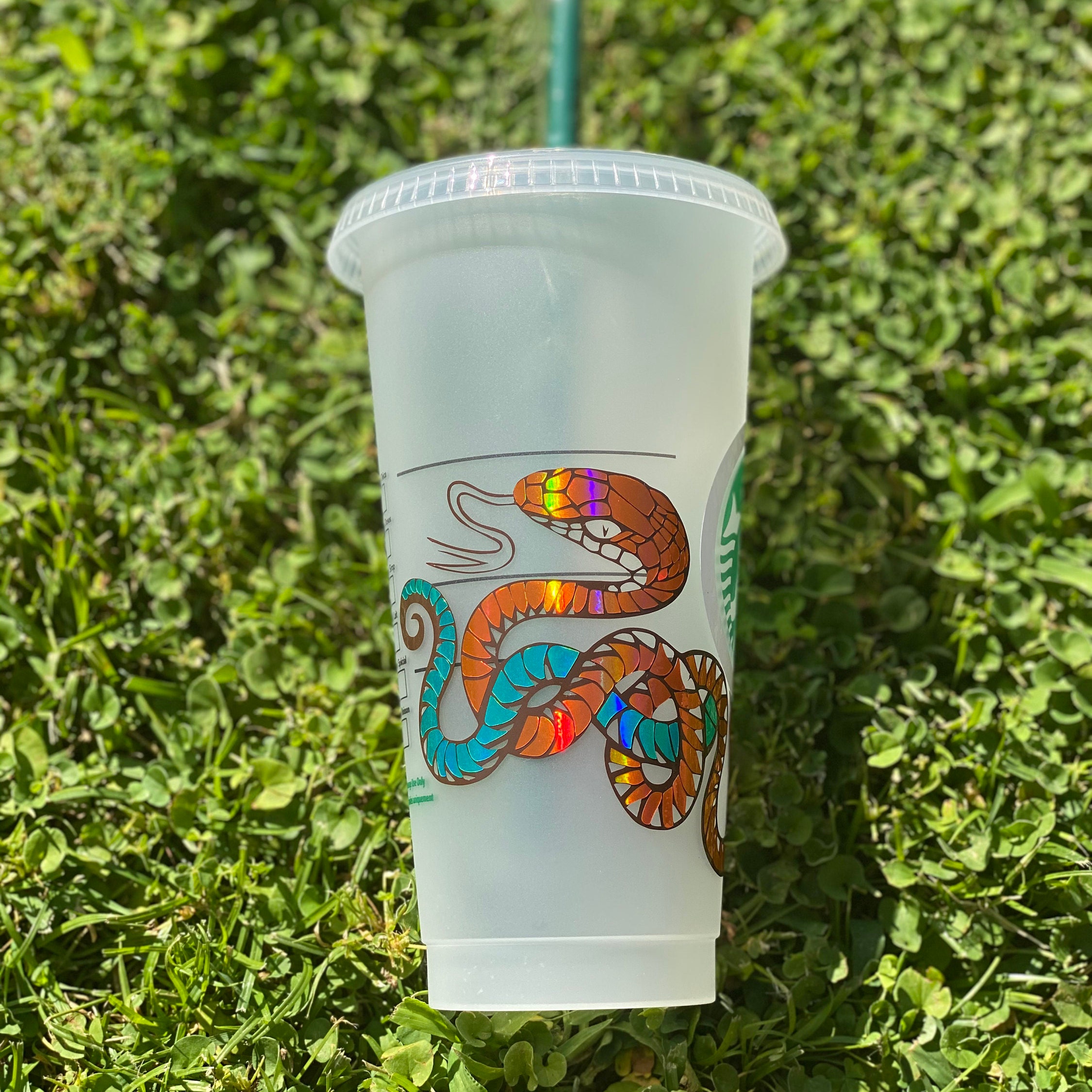 Snakes Starbucks Cup | Etsy