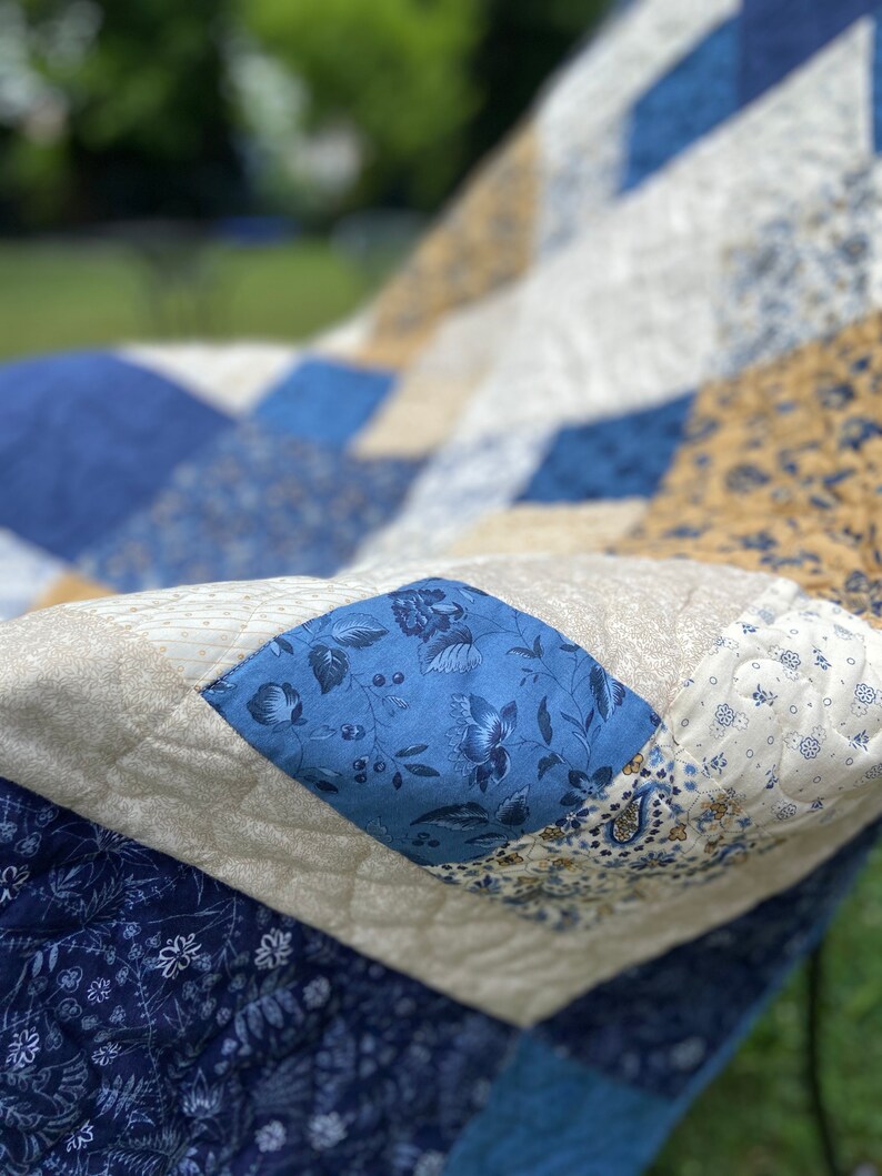 Custom Patchwork Quilt Handmade-to-order Choose Your | Etsy