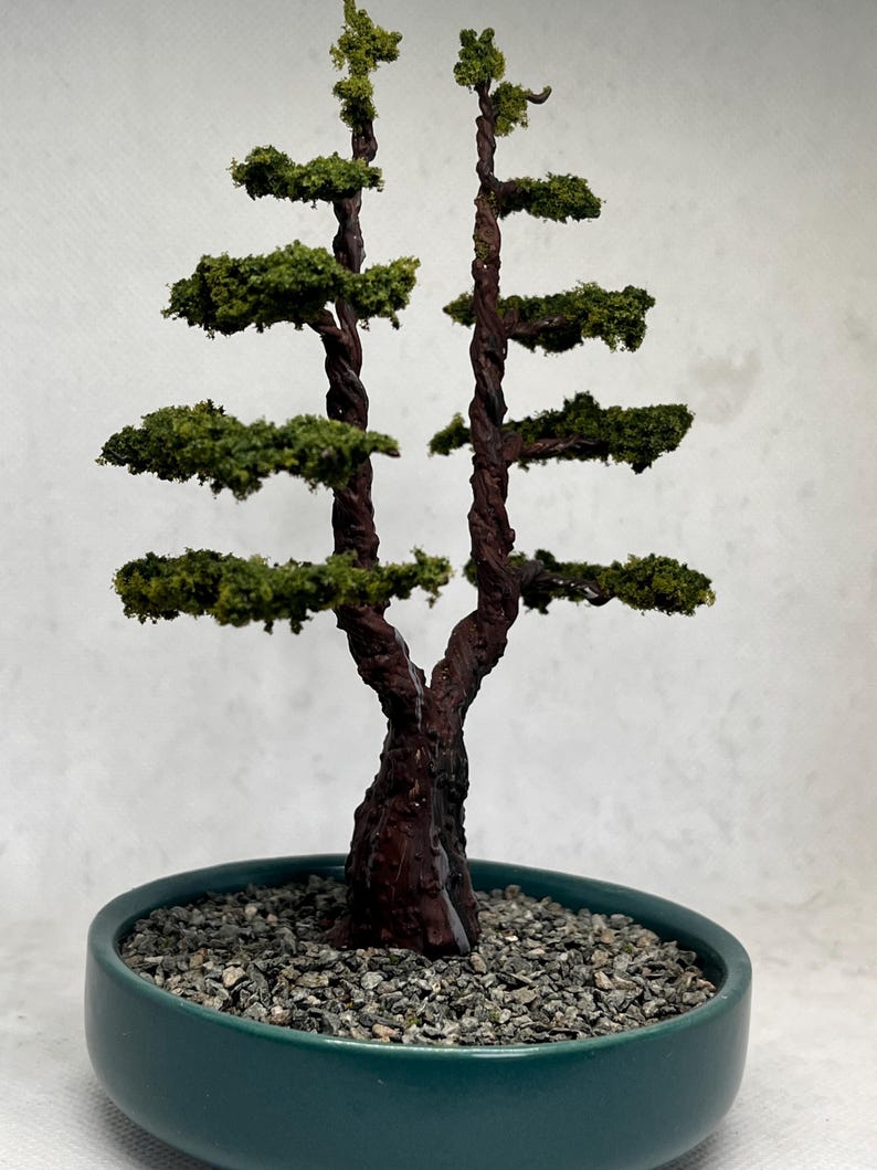 Bonsai Tree Sculptured Ornament... "towers” - Etsy UK