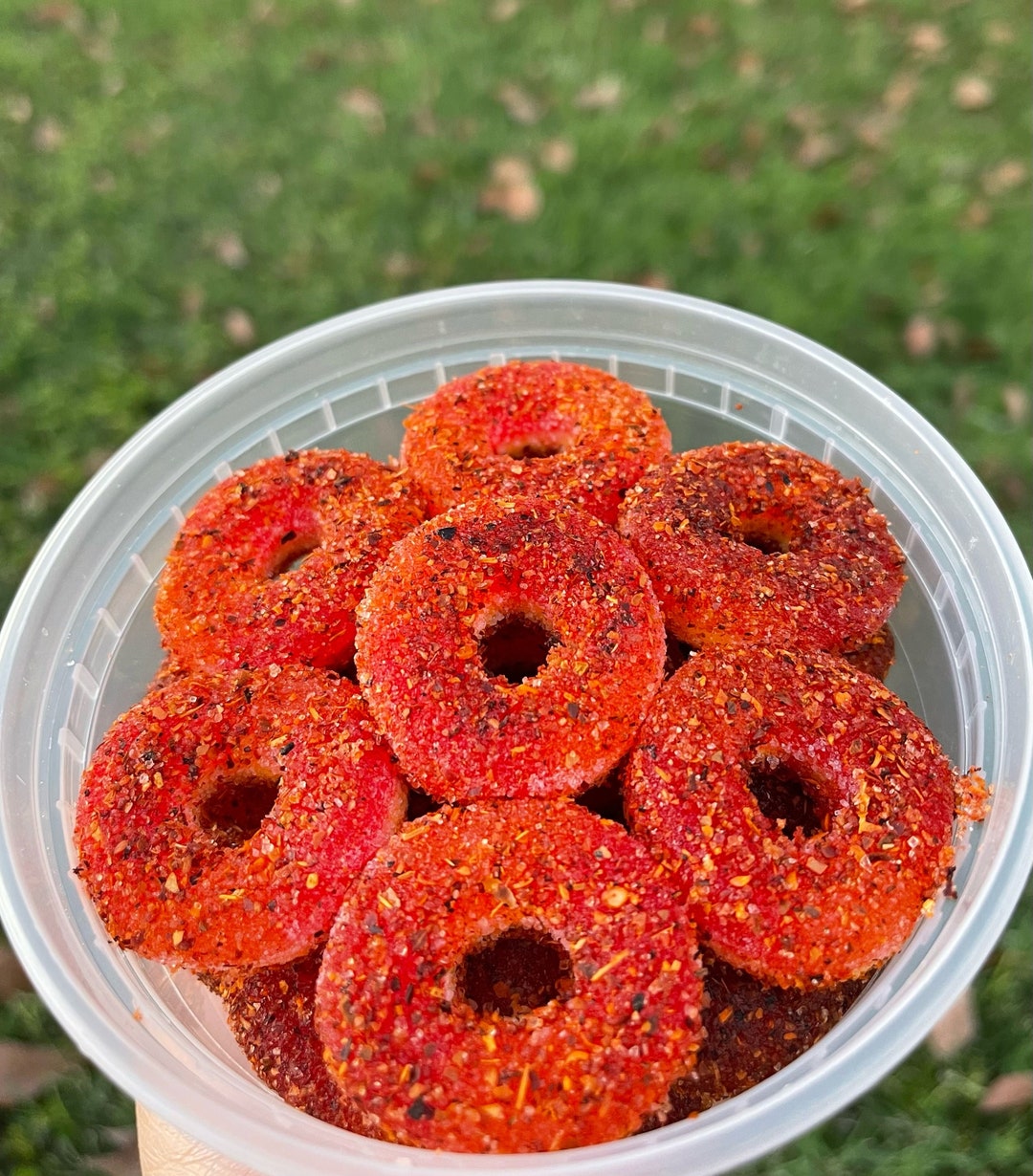 Spicy Peach Rings - Etsy