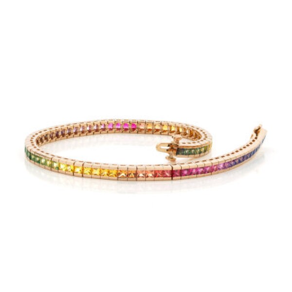 Rainbow Bracelet - Etsy