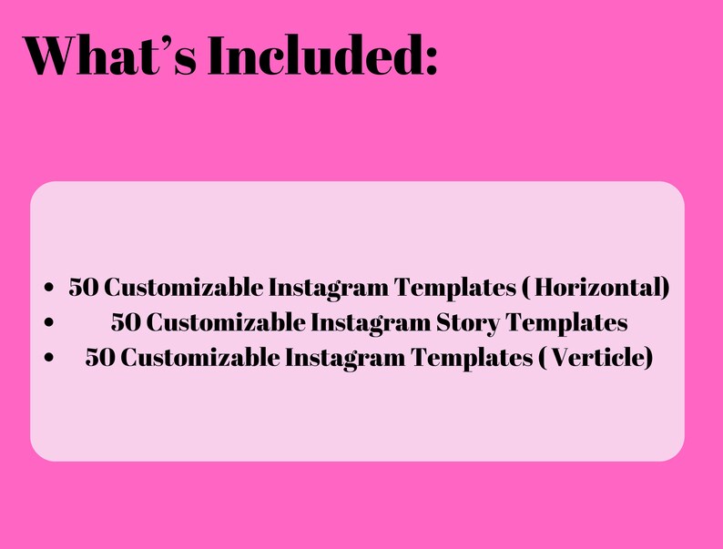 150 Pink Instagram Design Templates: Canva Customizable Templates ...