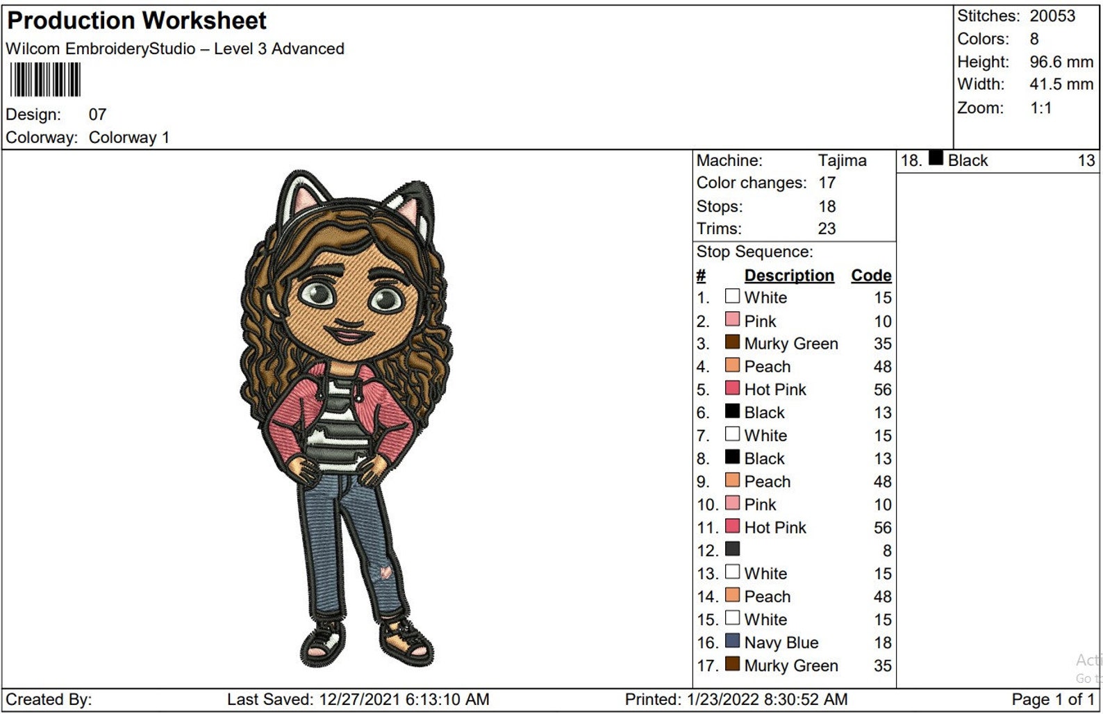 Gabby's Dollhouse Machine Embroidery Design Bundle 01 - Etsy