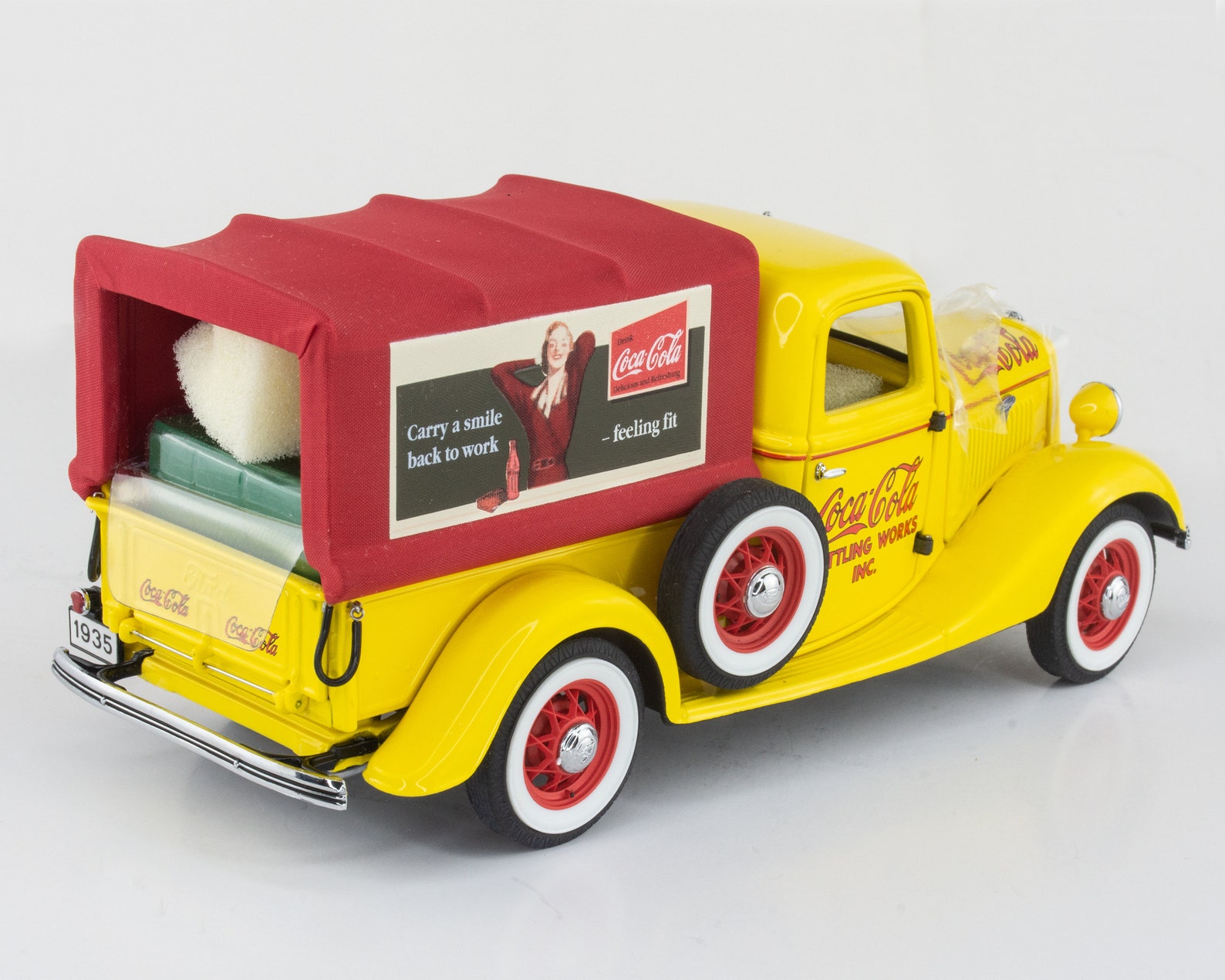 1935 Ford Coca Cola Delivery Truck-danbury Mint-1/24 Scale - Etsy