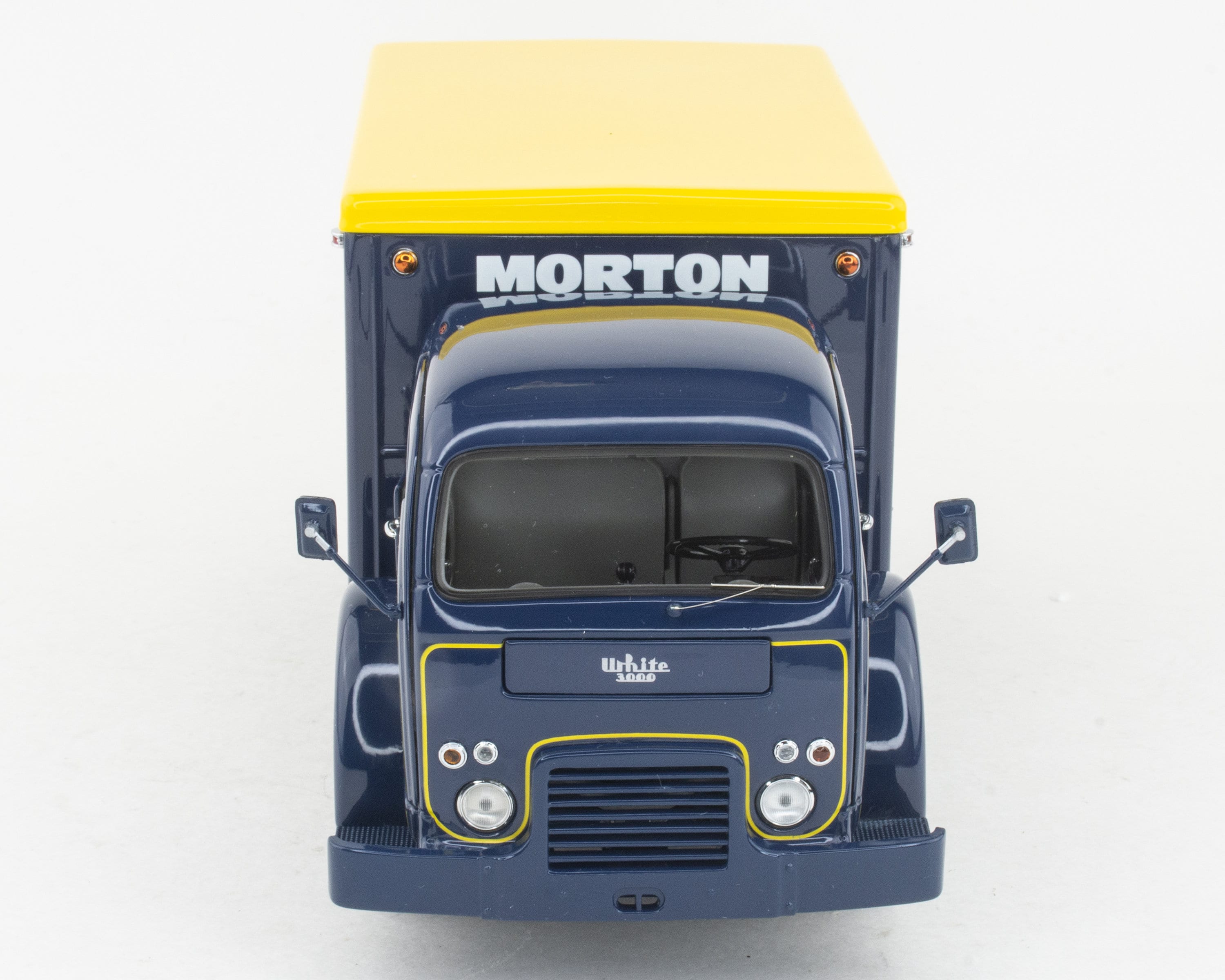 1950's Morton's Salt Delivery Truck, 1955 White, Diecast, Danbury Mint ...